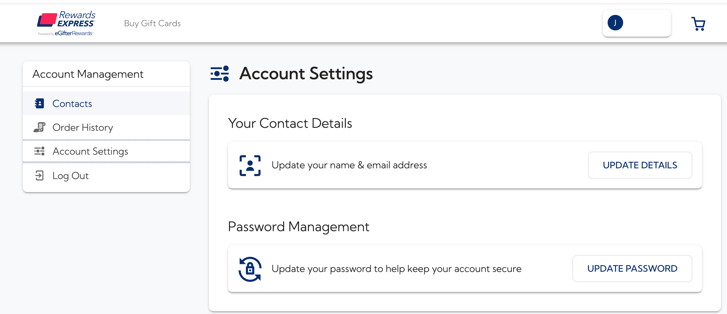 About Your Rewards Express Account – Rewards Express